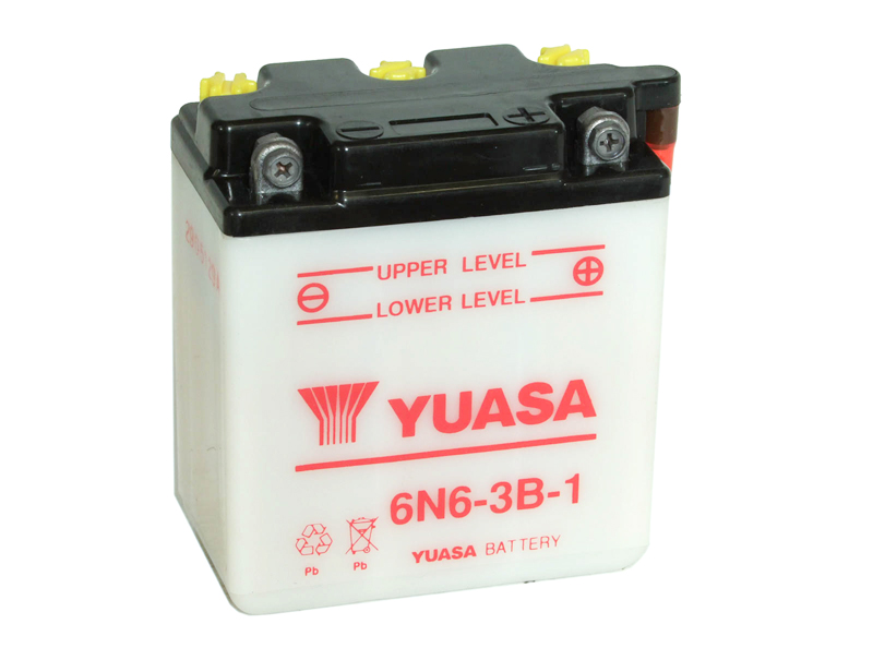 6n6-3b-1 Yuasa Batteries avec entretien - piecesmoto.net